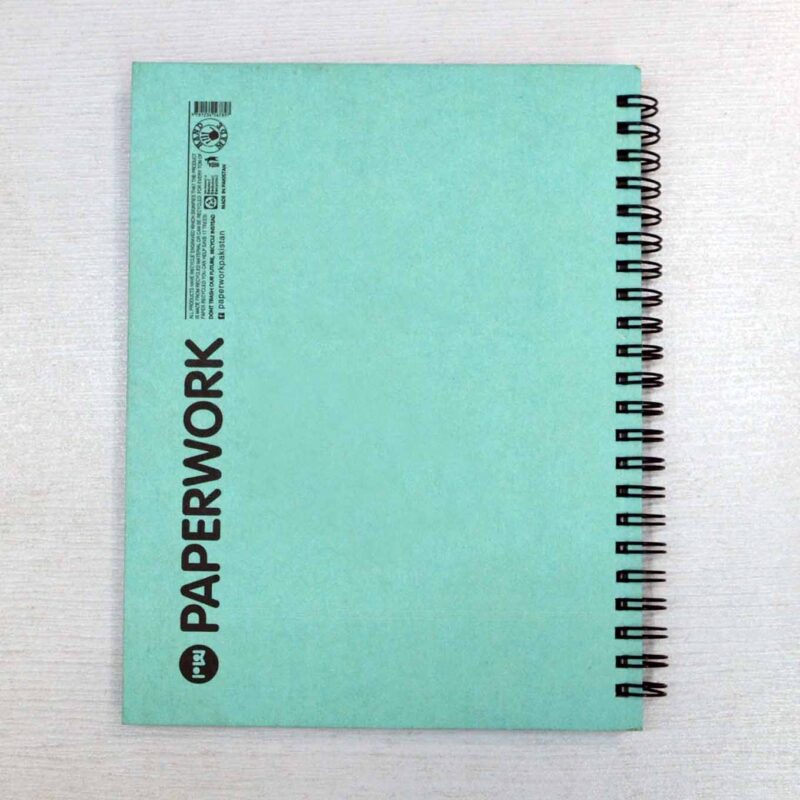 Spiral Notebook Grey Abstract A5 – Paperwork