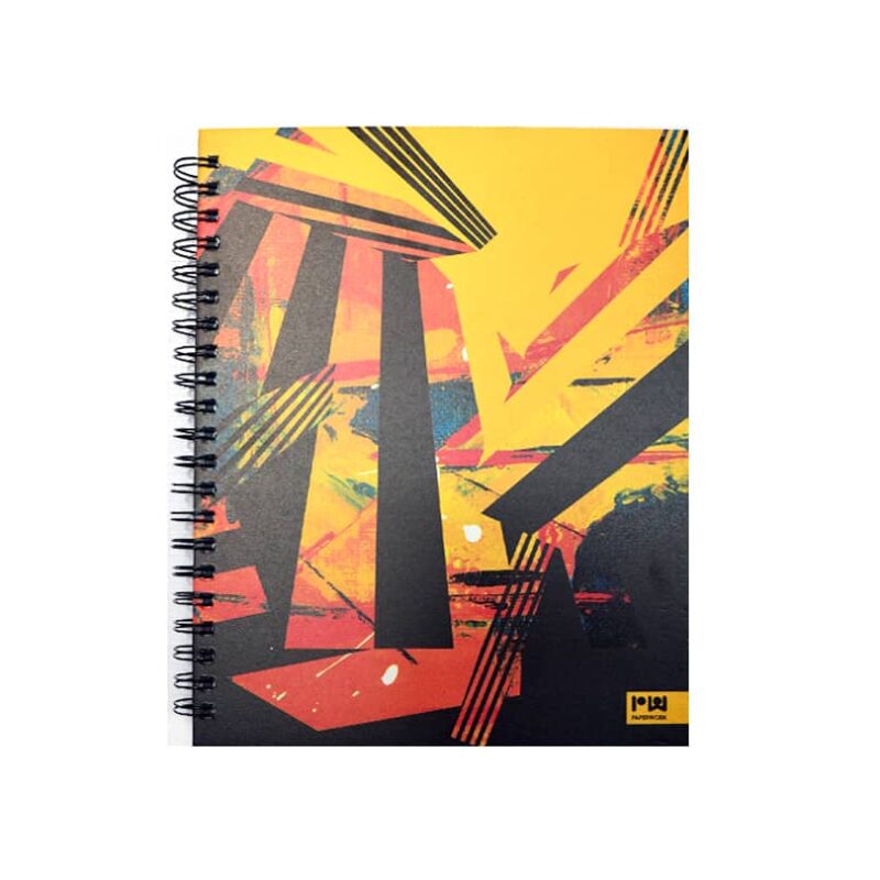 Yellow Shutter Spiral Notebook A4 – Paperwork